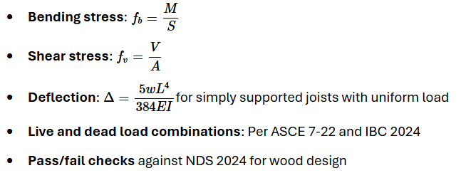 Joist Span Calculator | Calculate Floor Joists Accurately with StruCalc
